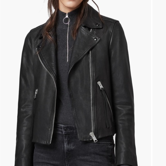 All Saints | Jackets & Coats | Allsaints Darby Leather Jacket | Poshmark
